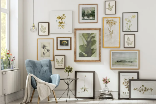 Як красиво розвісити картини на стіні 4 золоті правила дизайнерів Читайте на Ukr Net